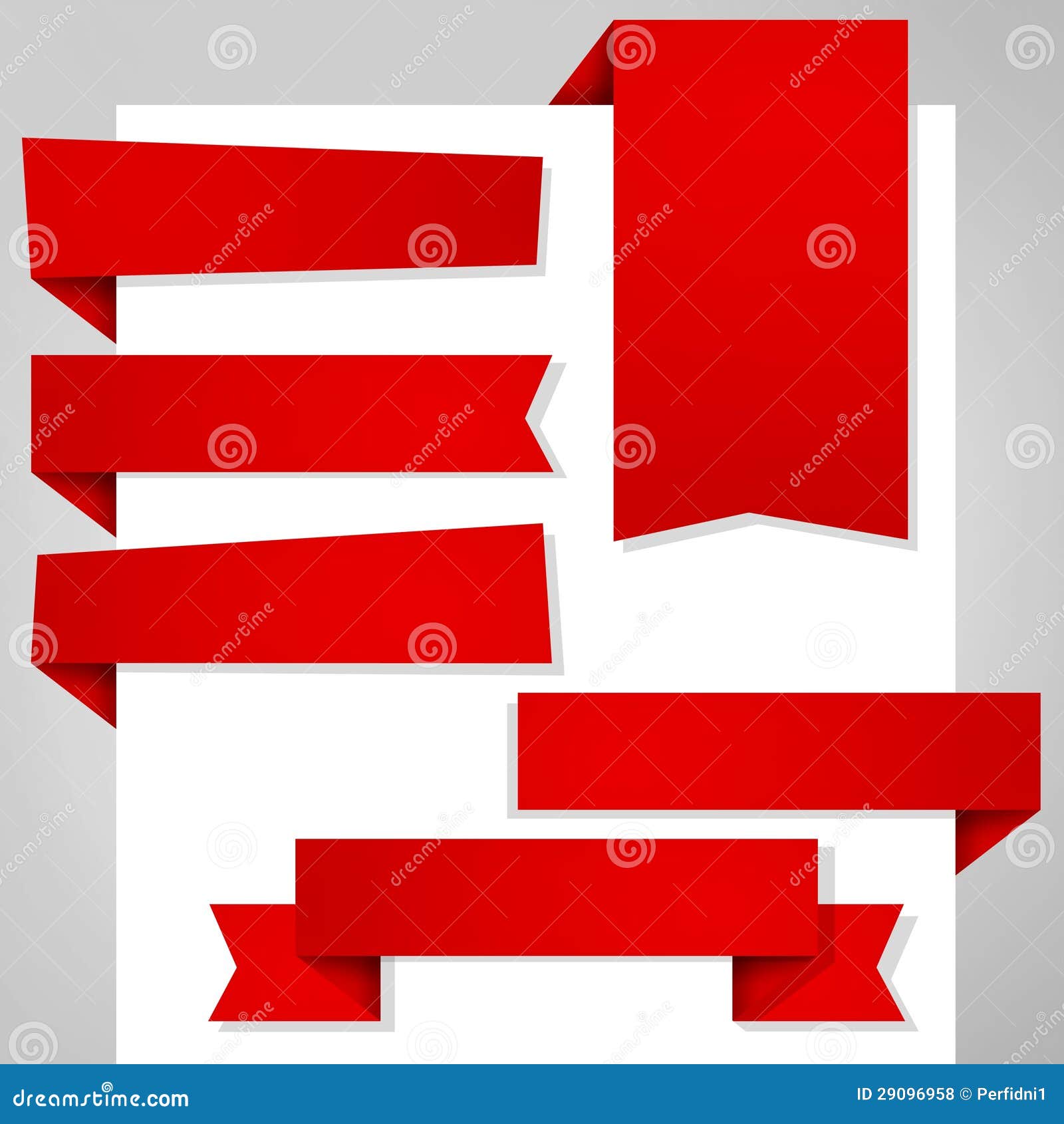 Web red stickers / Labels stock illustration. Illustration of paper ...