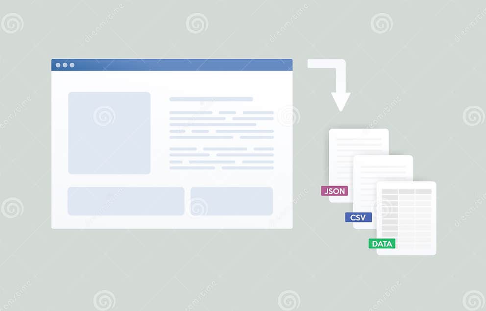 Web Scraping Process Of Automatically Searching Parsed Mining And Reformatted Data From