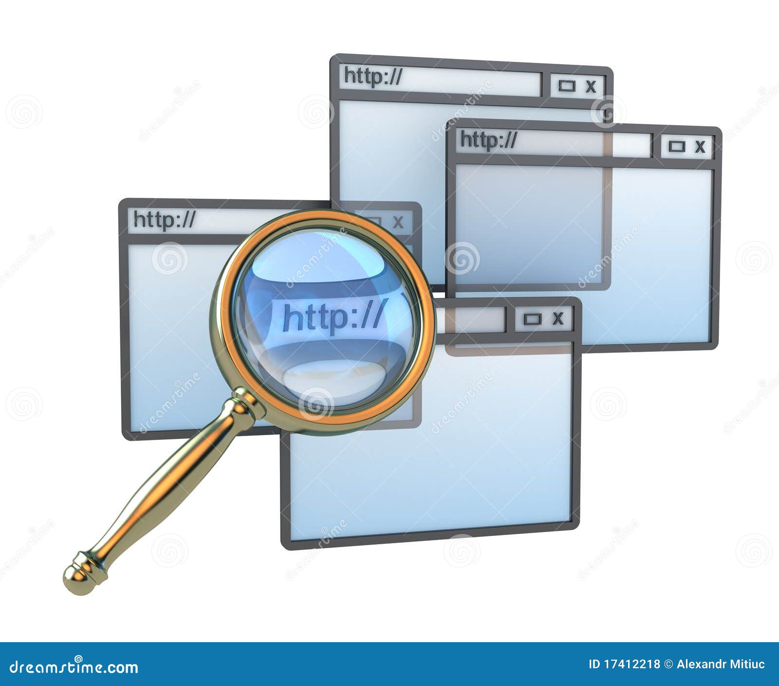 Web search concept stock illustration. Illustration of concept - 17412218