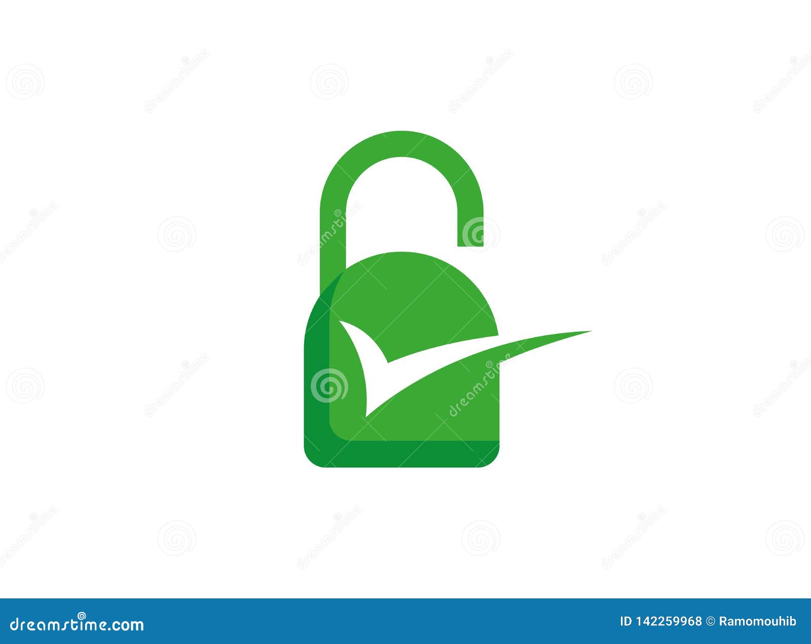Web Security Lock and Guard Icon Logo Stock Illustration - Illustration ...
