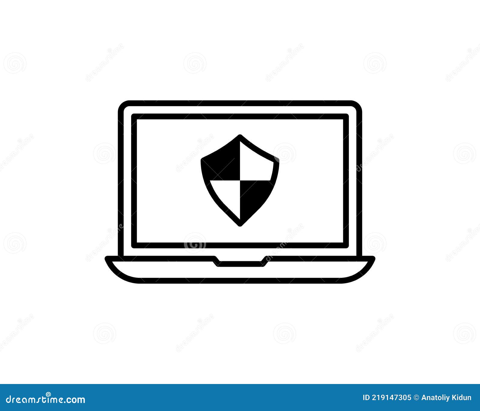 Web Security Vector Icon Illustration Isolated on White Background ...