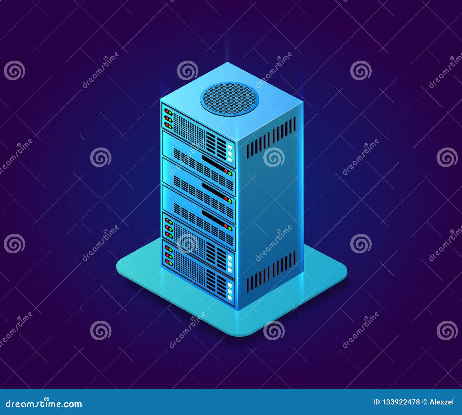 Web server computer stock vector. Illustration of icon - 133922478