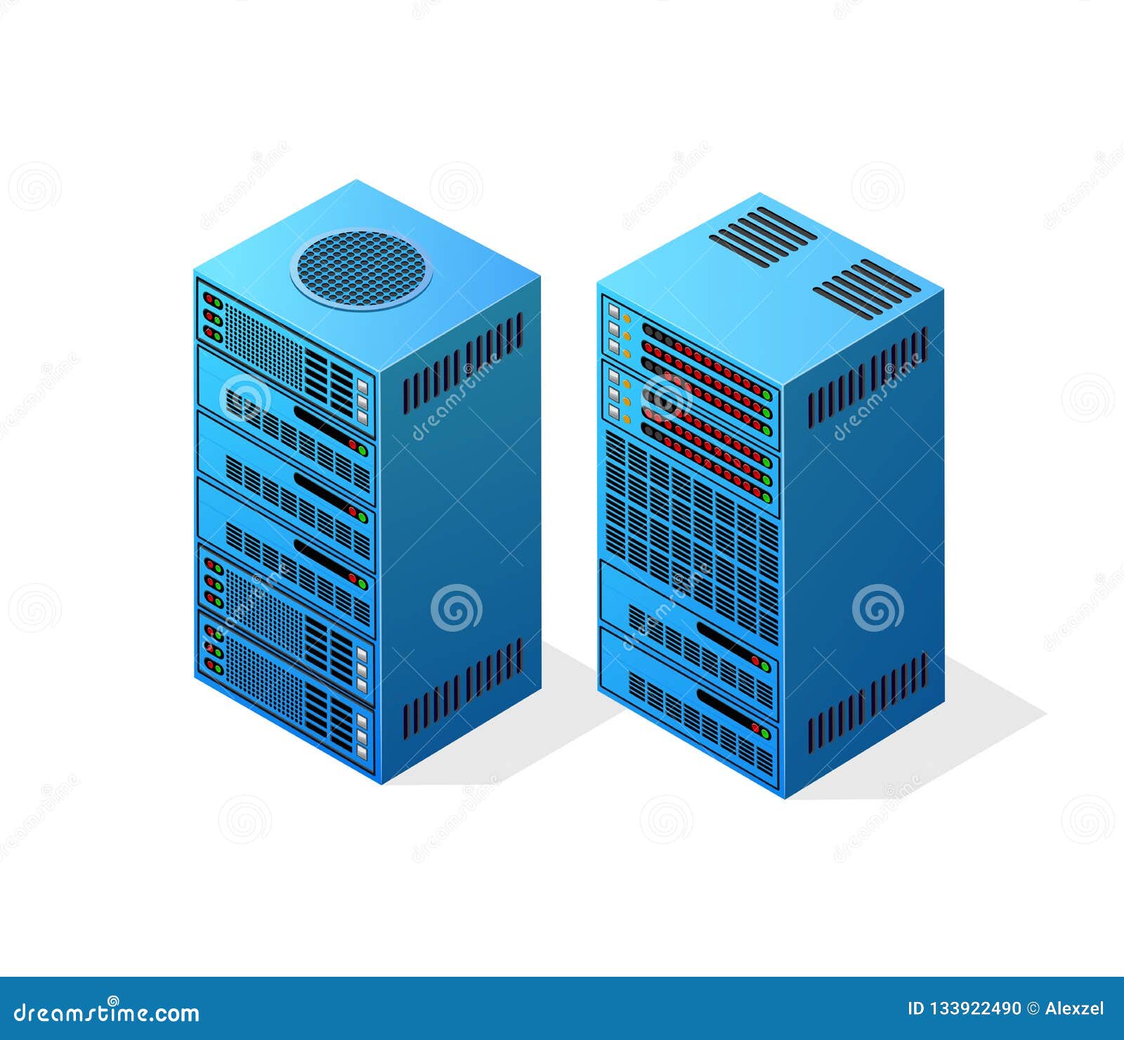 Web server computer stock vector. Illustration of computing - 133922490