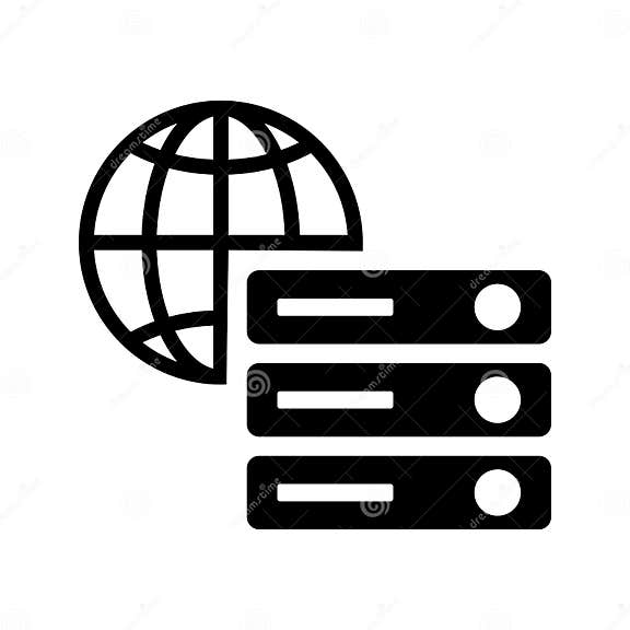 Web, server icon stock illustration. Illustration of icon - 267227629