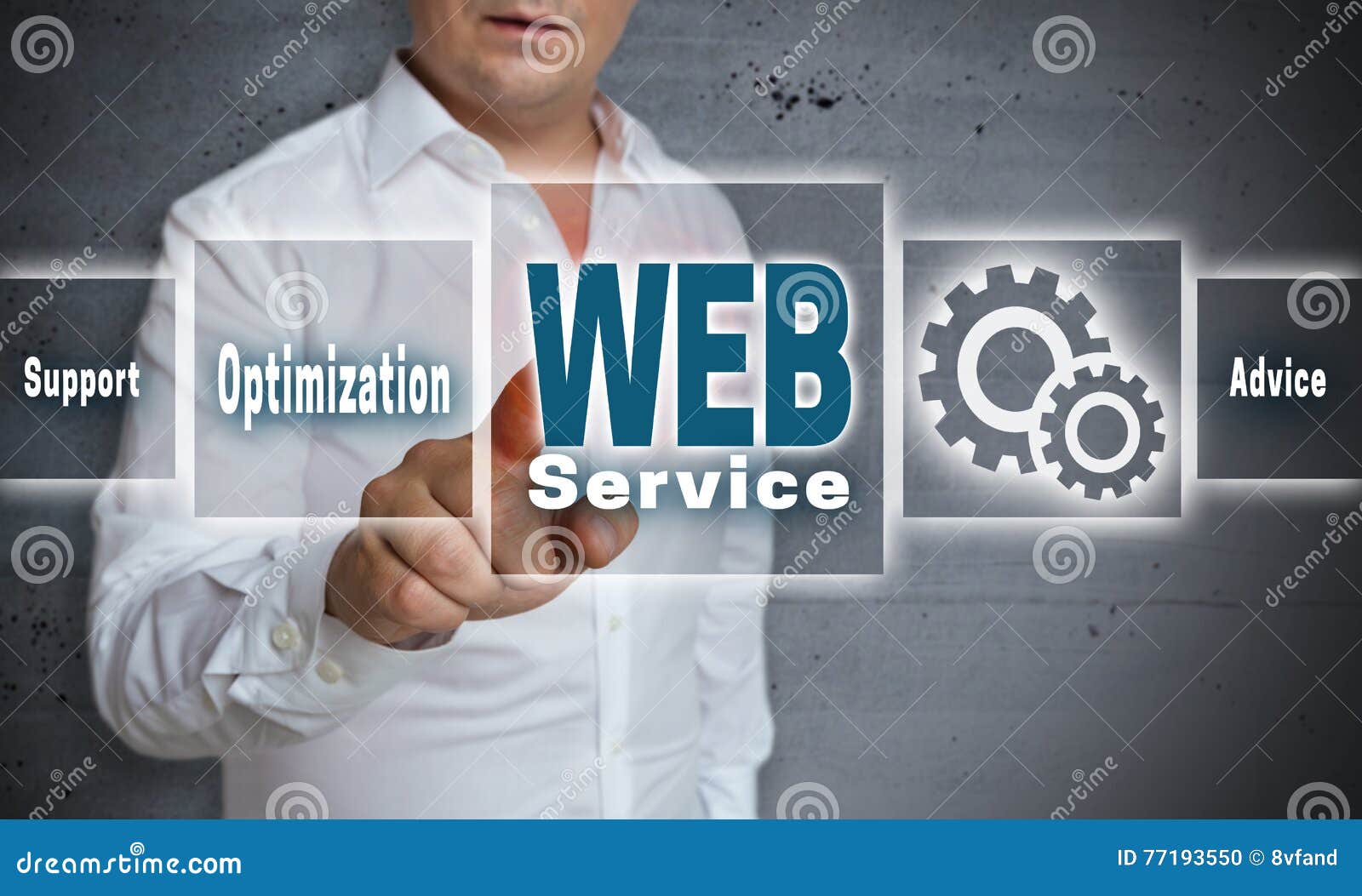 Sem Touchscreen Concept Background Stock Photo | CartoonDealer.com ...