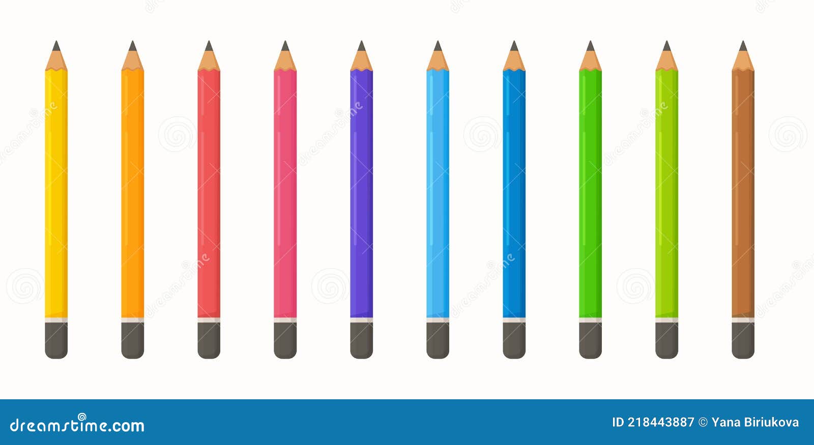 Vector Illustration of Drawing Courses. Stock Vector - Illustration of ...