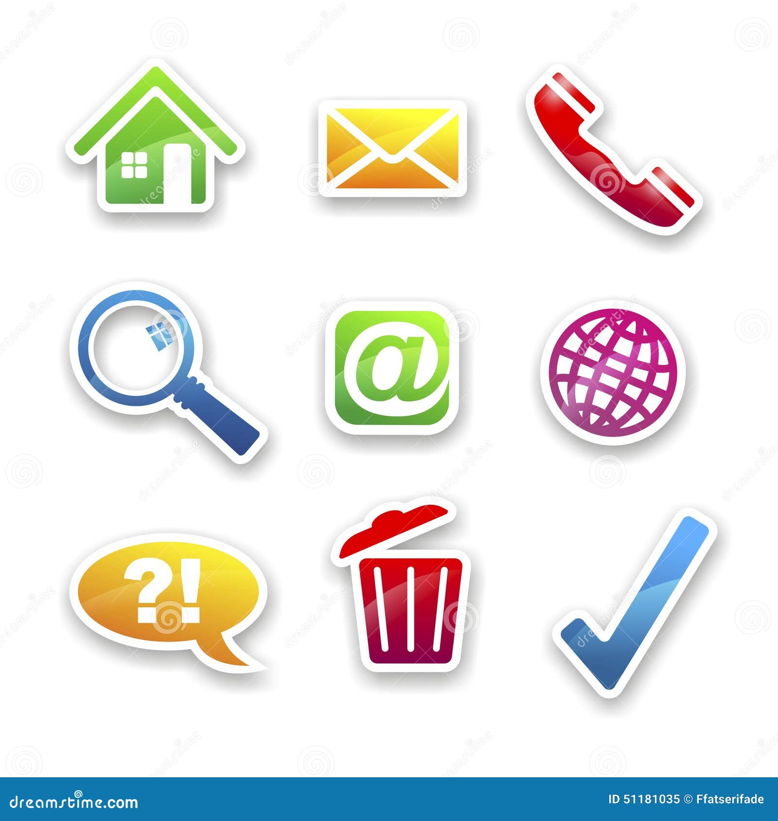 Web stock illustration. Illustration of contact, hotline - 51181035