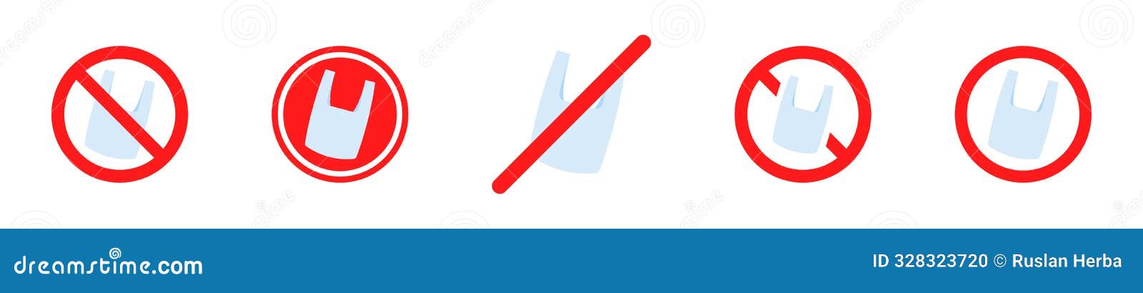 3d Icons Of Forbid, Stop Road Sign. Prohibition Signs. Attention Of ...