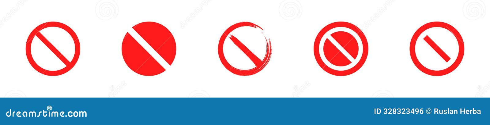 Prohibited Symbol Button Icon Set, Multicolor Neumorphism Button Soft ...
