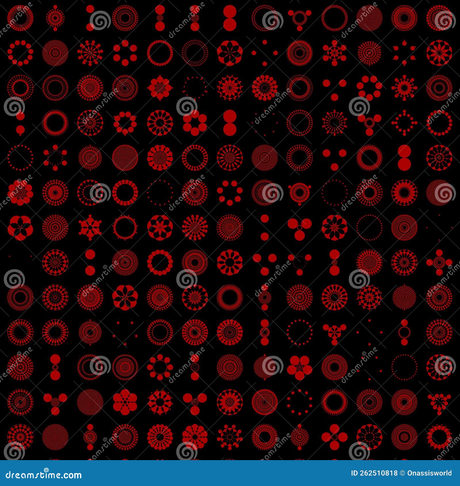 Web Shapes Icons Full Resolution Stock Illustration - Illustration of ...