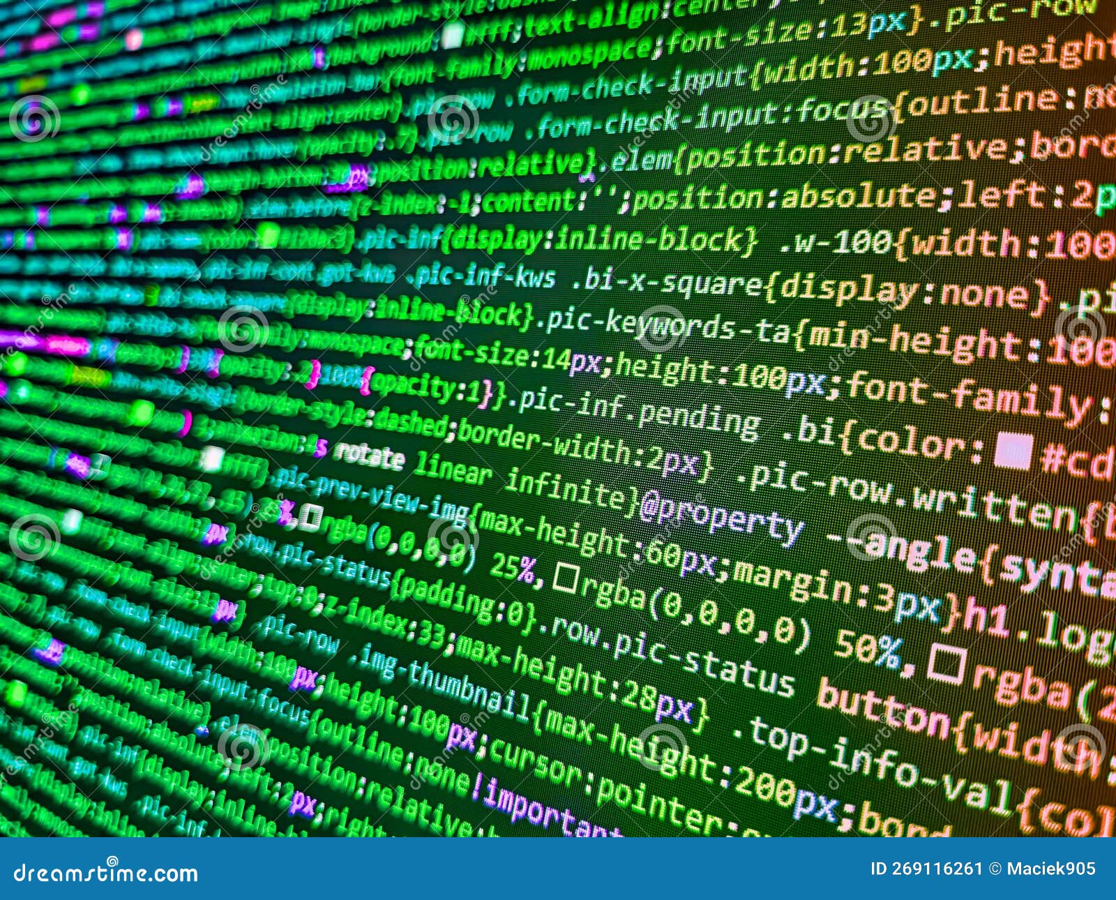 Web Site Codes On Computer M Programming Code On Computer Screen Compressed Javascript Code On