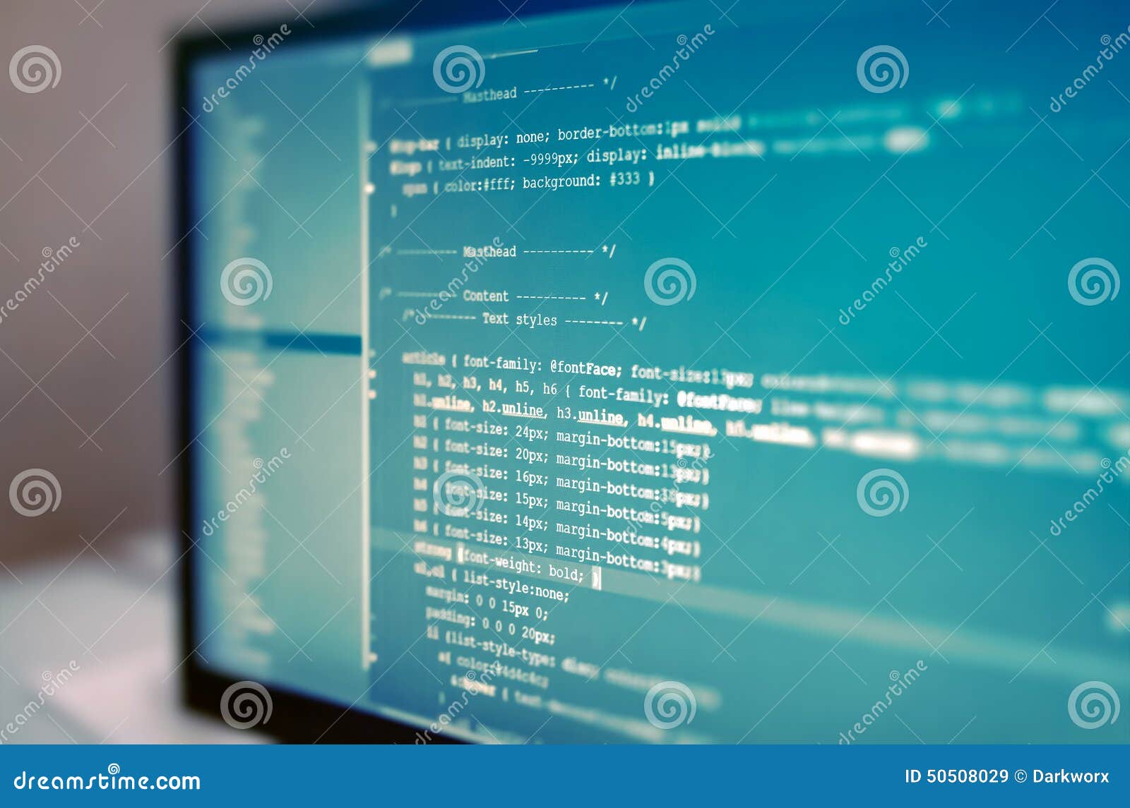 Web Site Codes On Computer Monitor Writing Programming Functions On Laptop Tensorflow Ai