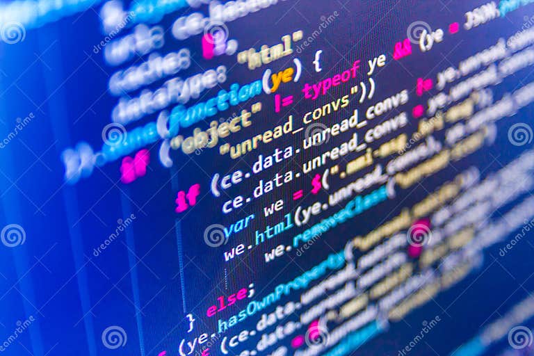 Web Site Codes on Computer Monitor. Website Codes on Computer Monitor ...