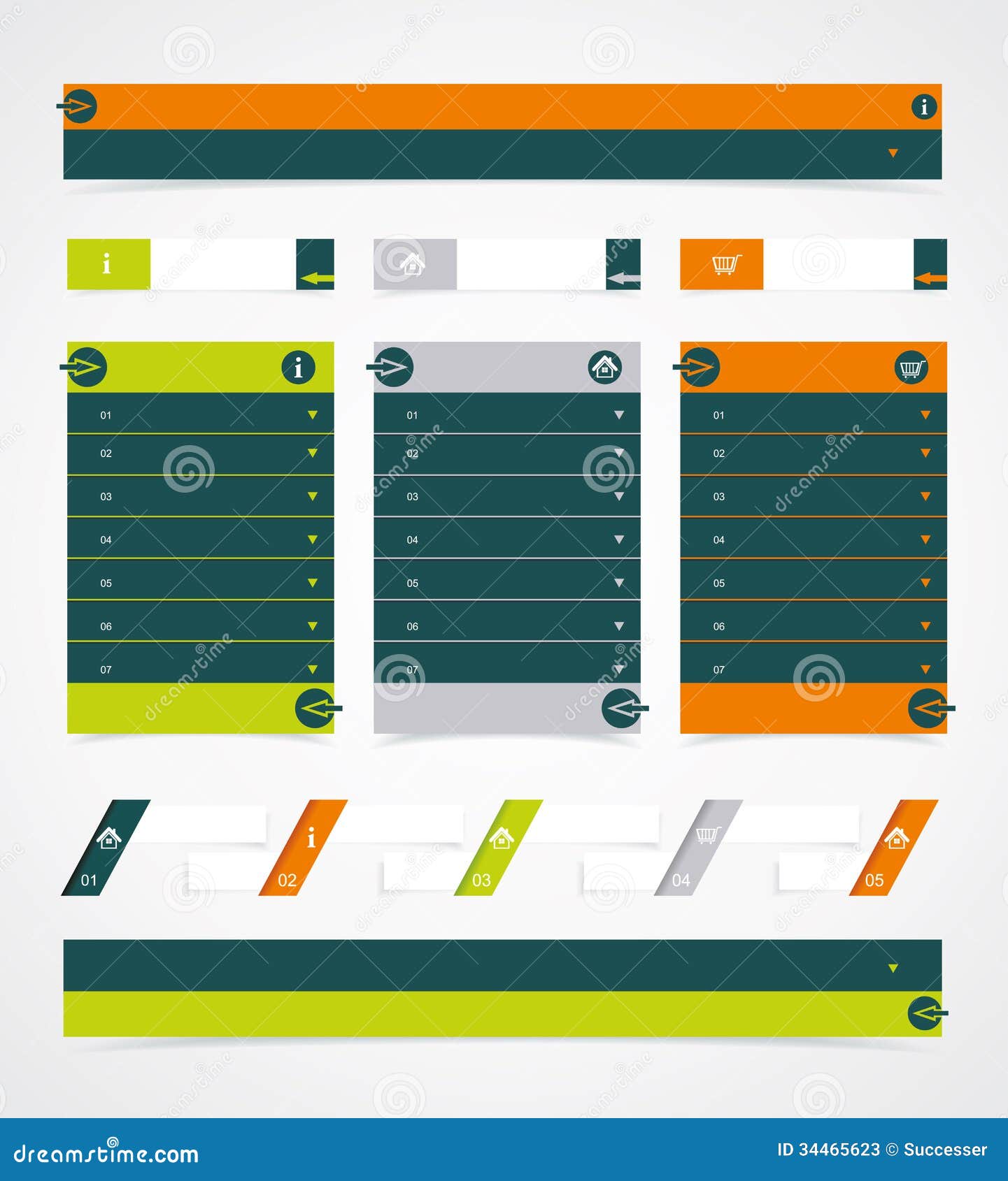 Web site design element. stock illustration. Illustration of emblem ...