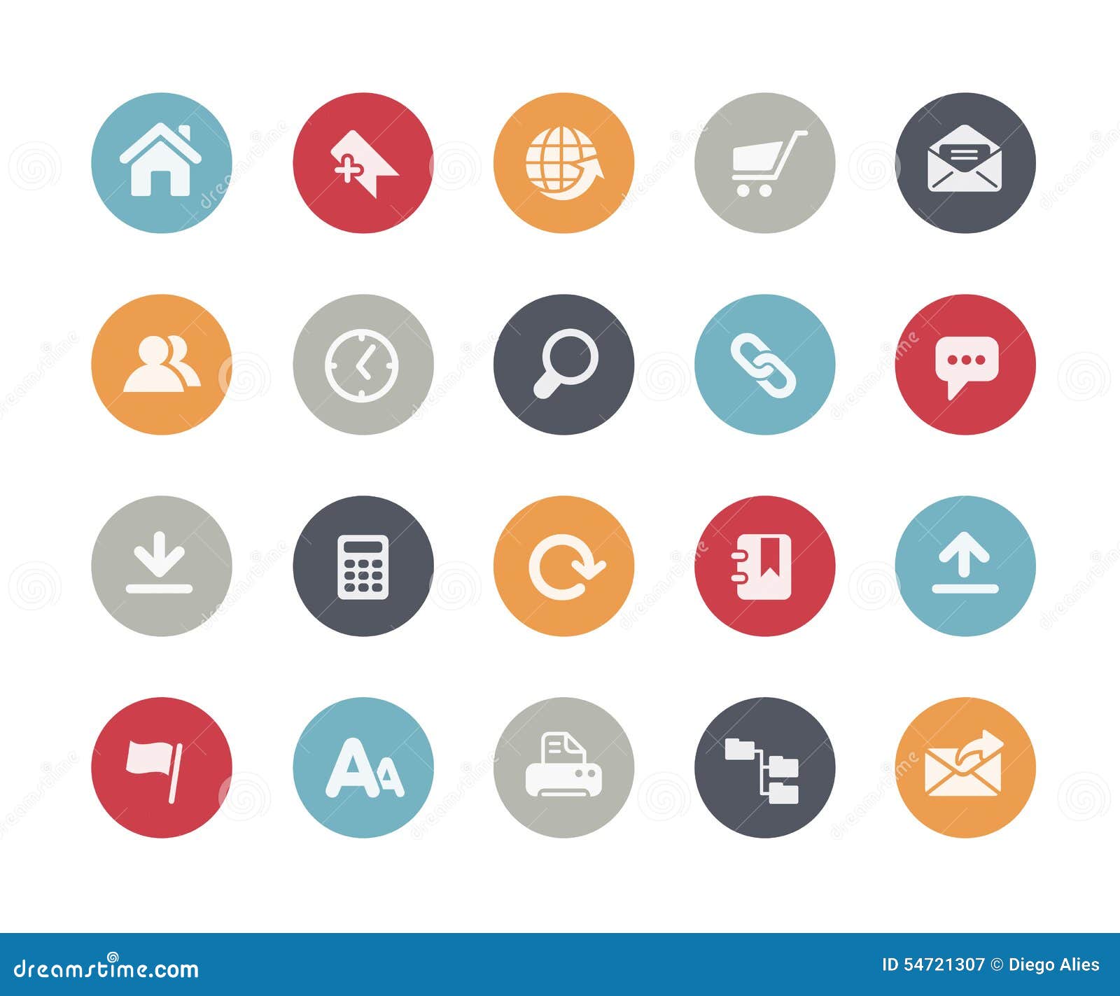 Web Site Icons // Classics stock vector. Illustration of business ...