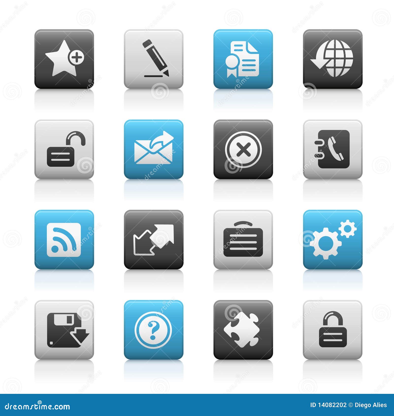 Web Site & Internet Plus// Matte Icons Series Stock Vector ...