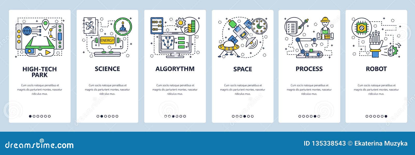 Space Menu Template. Food Planets Poster. Vector Background ...