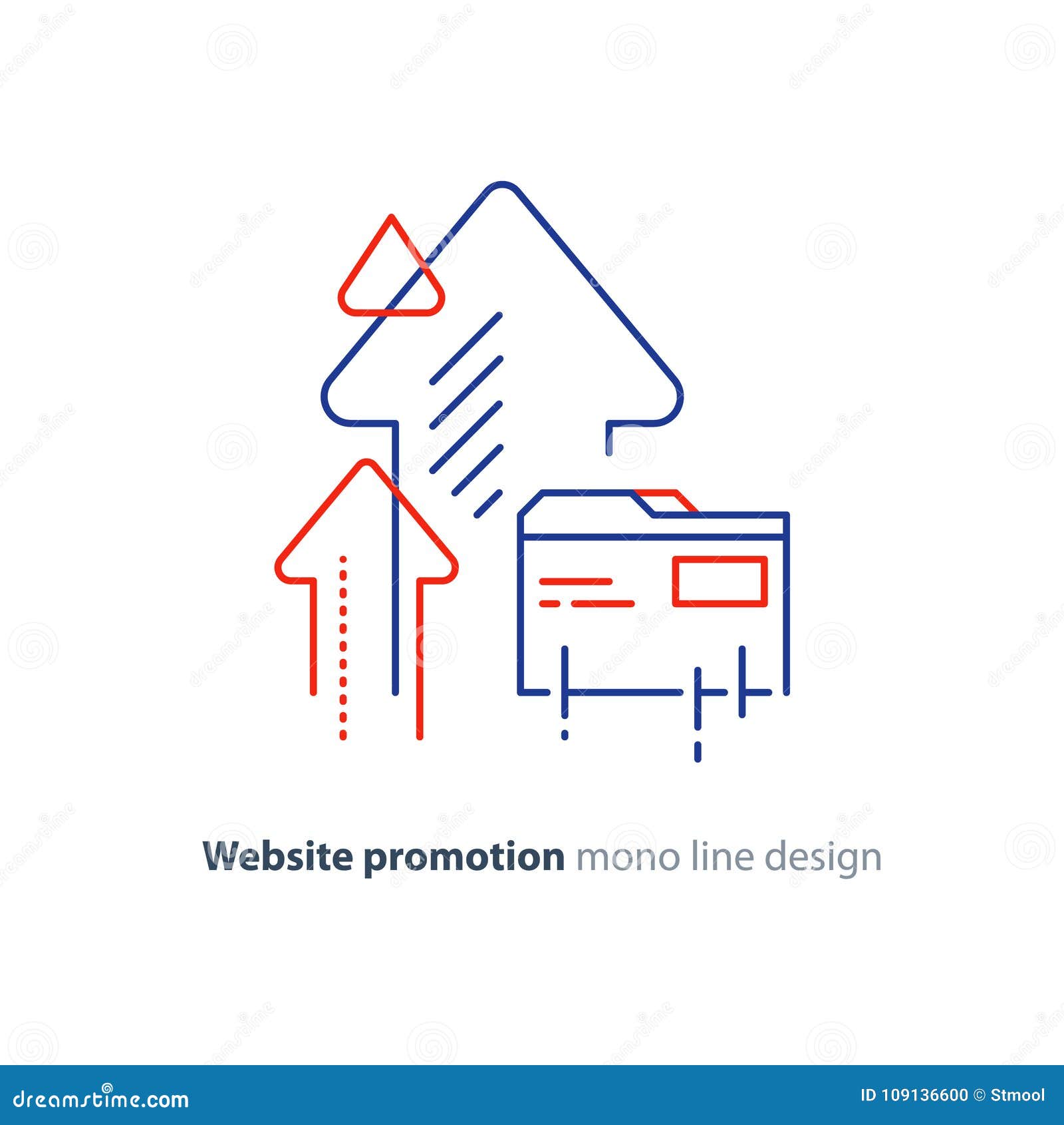 Website Optimization Services, Top Level Stock Vector - Illustration of ...