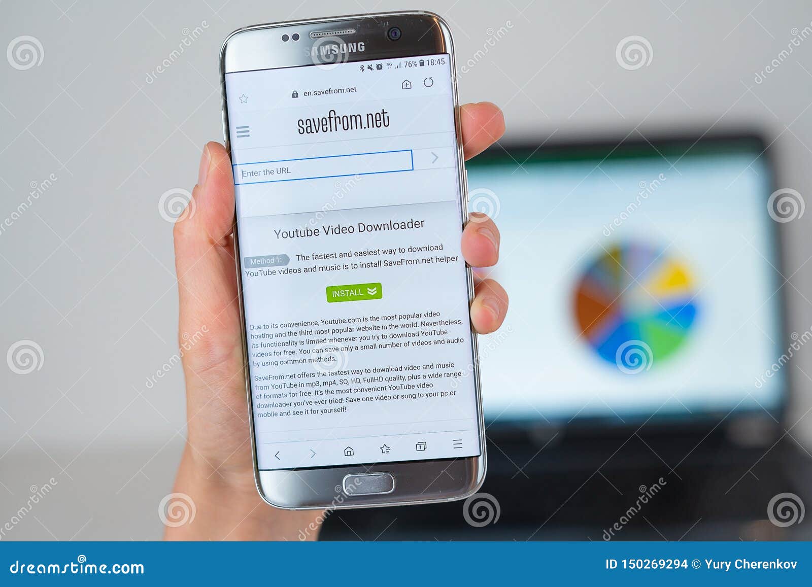 Web Site of SaveFrom.net on Phone Screen Editorial Stock Image - Image ...