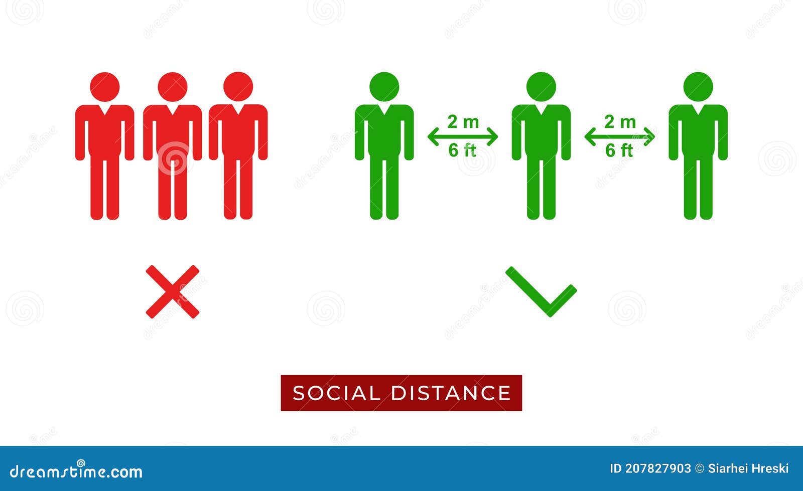 Social Distancing. Set Icons Stock Vector - Illustration of icon, care ...