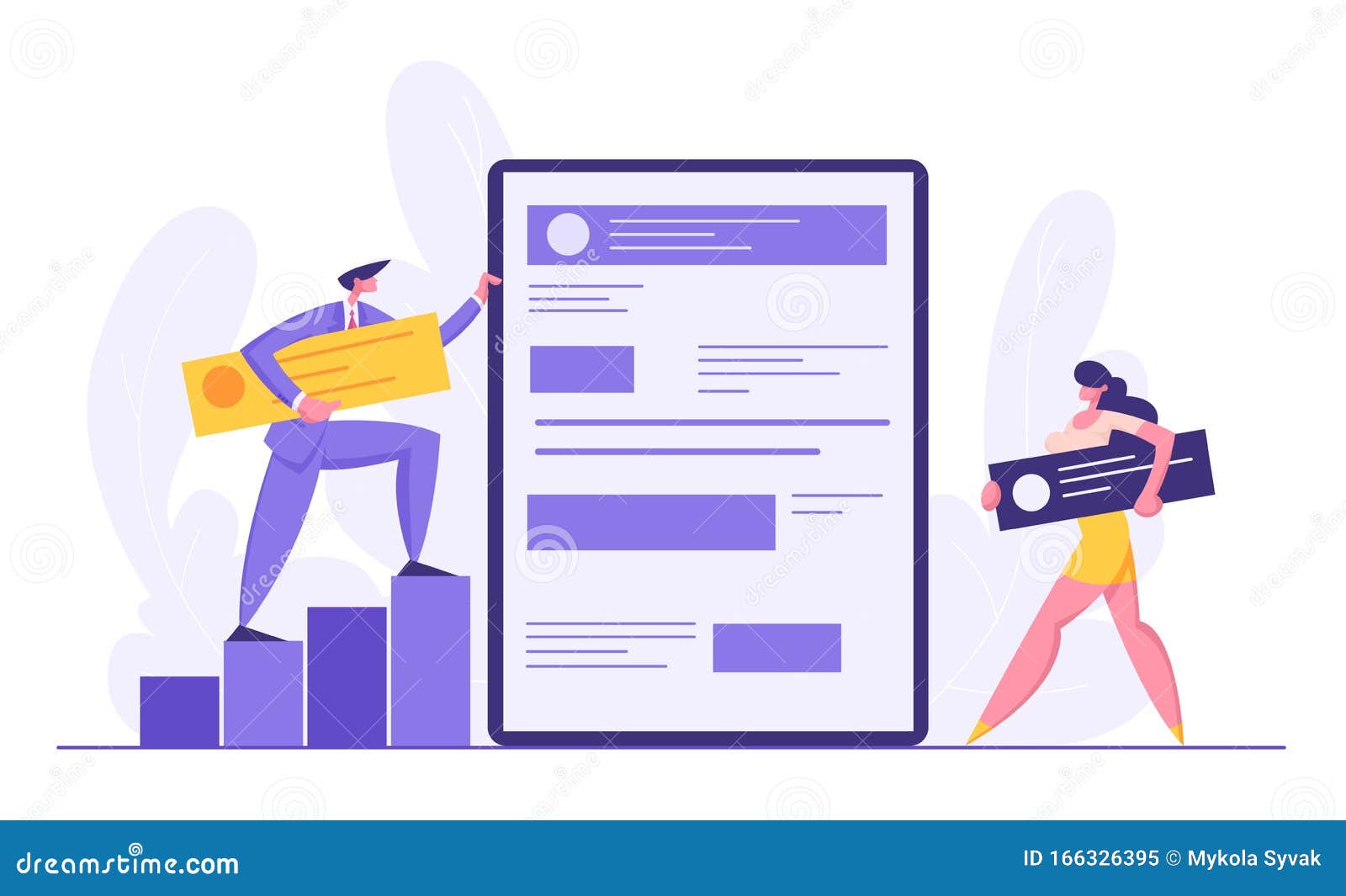 Web Software Development Concept. Developer Characters Build Website ...