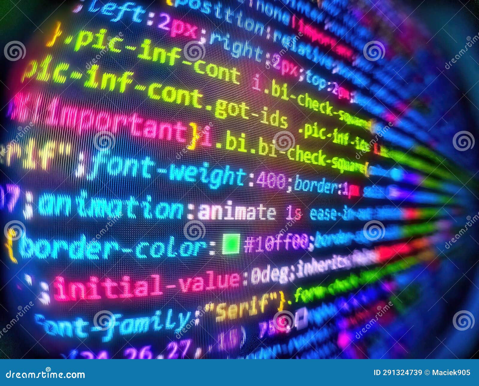 Web Software. Focus Point on the Decrypted Word. Programming Code ...