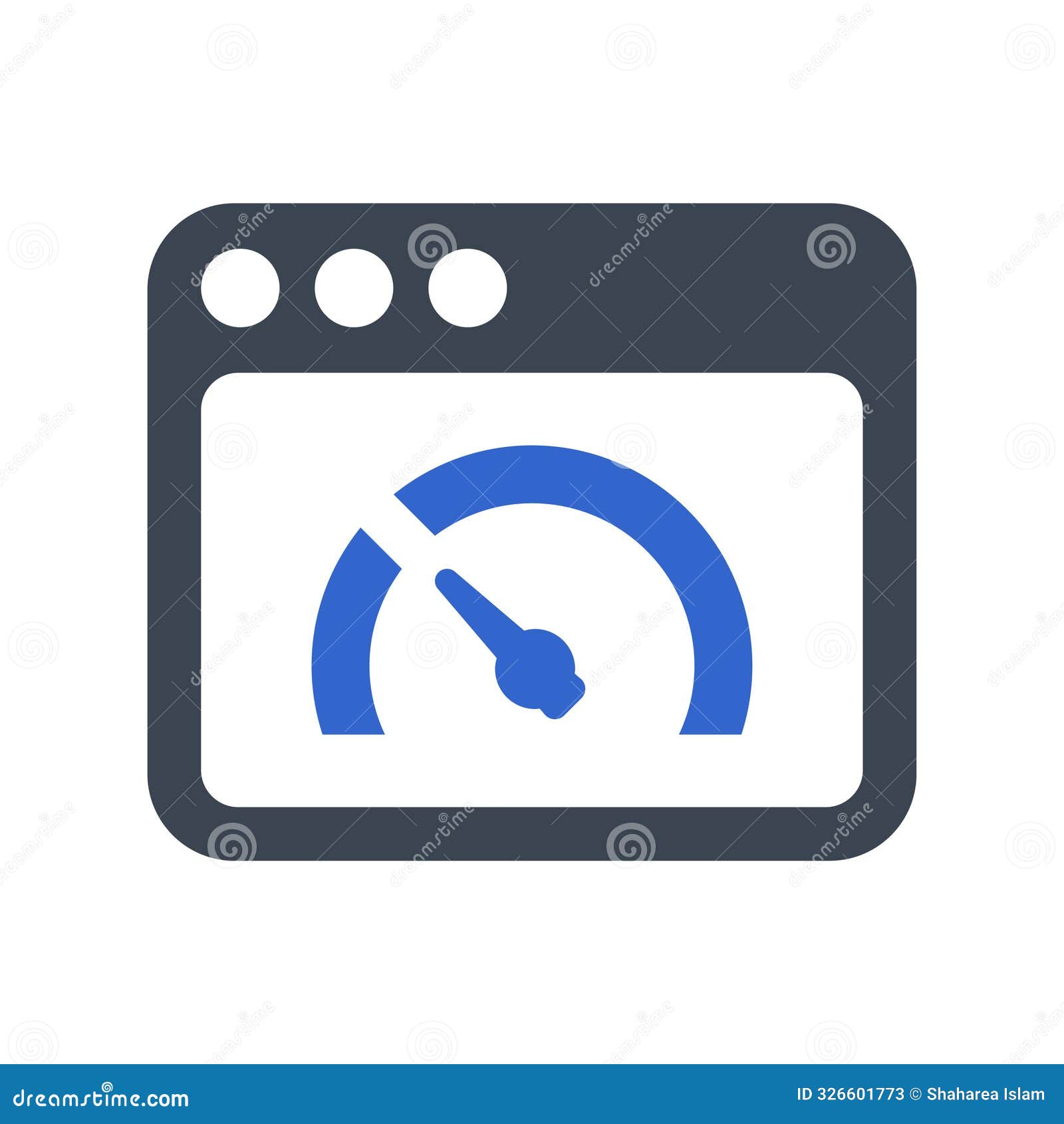 Car Speed Test Logo Design Vector Illustration | CartoonDealer.com ...