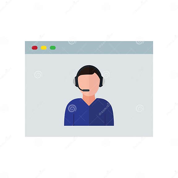 Web Support Icon Vector Image. Suitable for Mobile Apps, Web Apps and ...