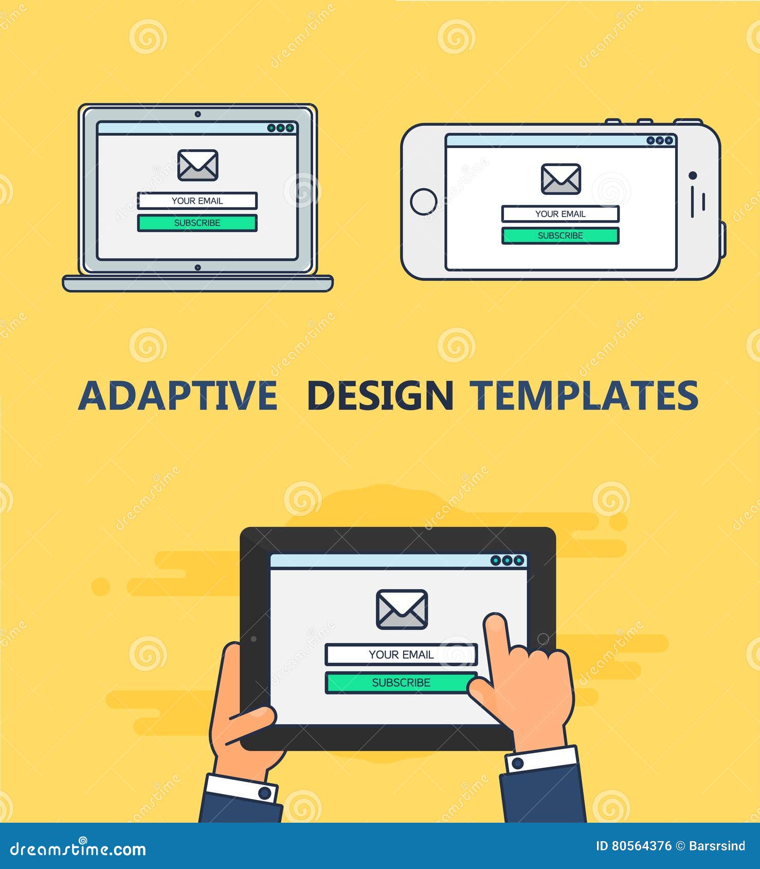 Web Template Of Adaptive Login Form Stock Image | CartoonDealer.com ... Web Template Of Adaptive Login Form Stock Image | CartoonDealer.com ...