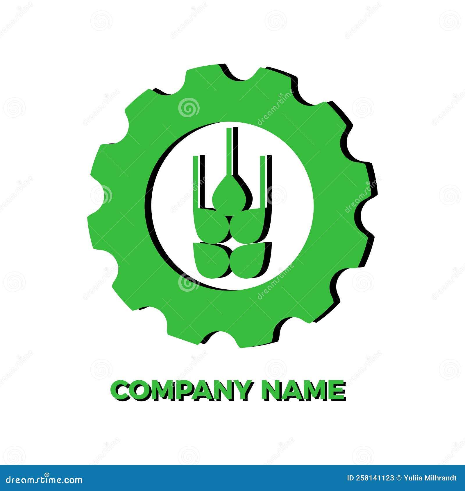 Agro Company Icons Design. Sign Or Symbol, Logo Design For Agriculture ...