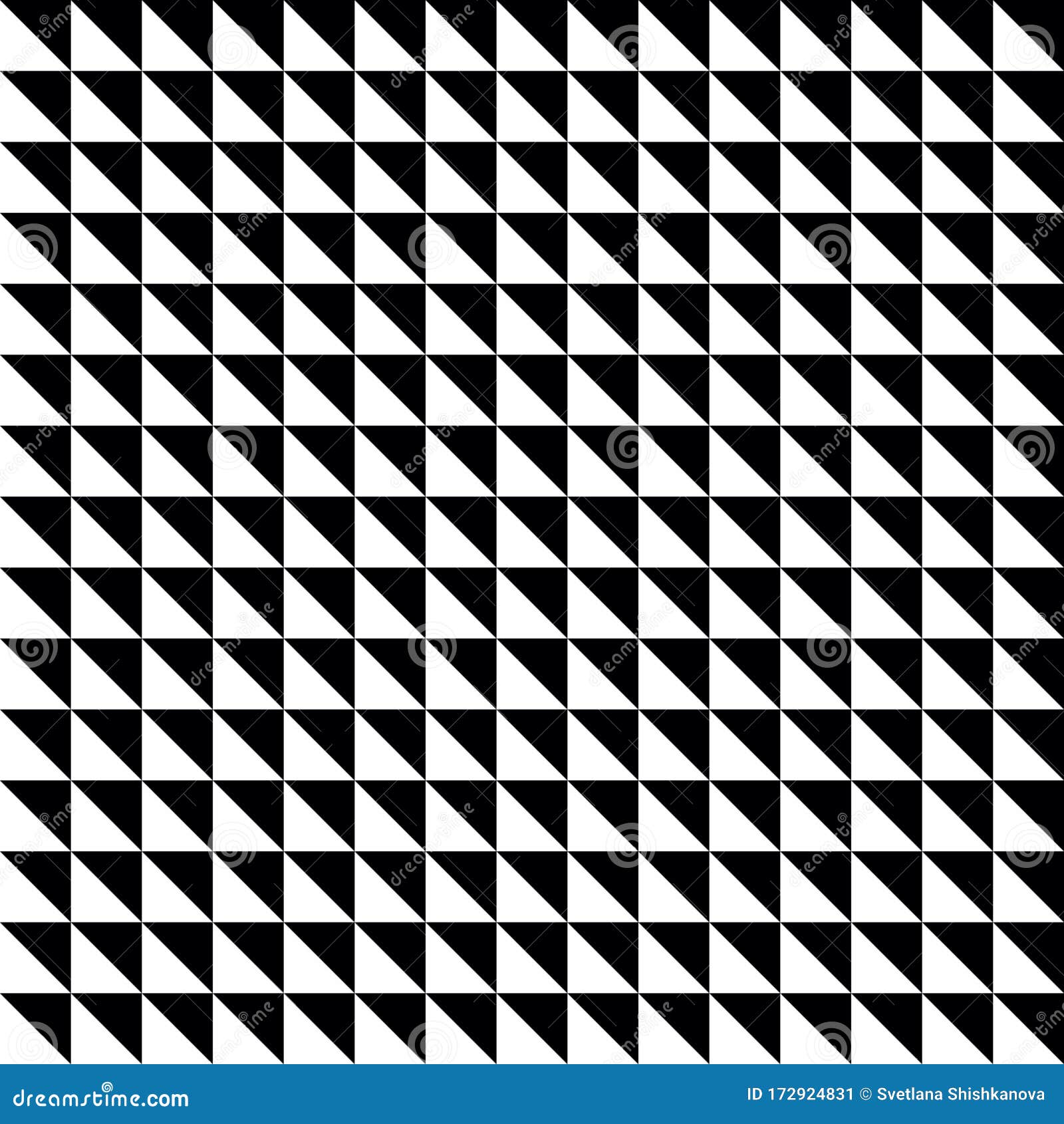 Triangle Background. Seamless Pattern. Geometric Abstract Texture ...