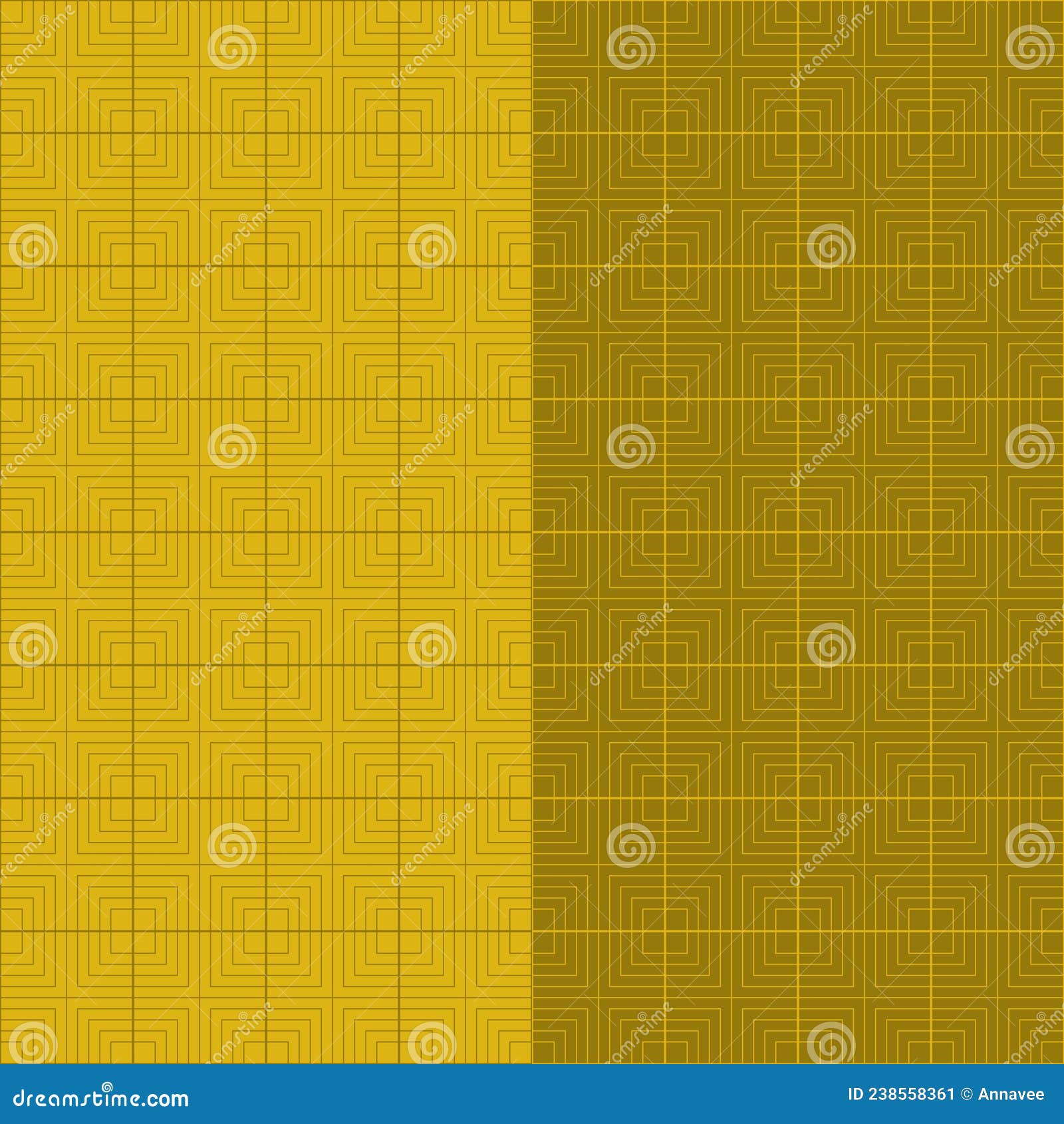 Seamless Tile Pattern in Two Different Colours Stock Vector ...