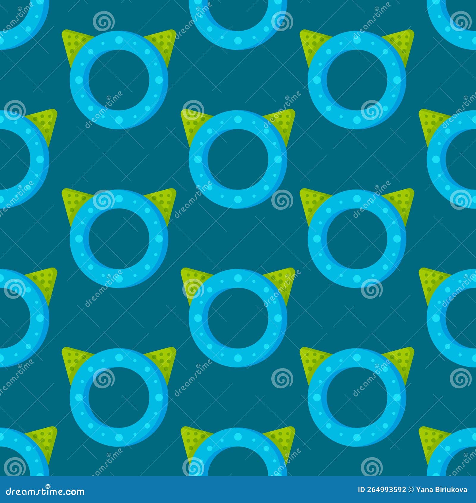 Vector Illustration of Baby Nibbles Pattern. Seamless Illustration of ...