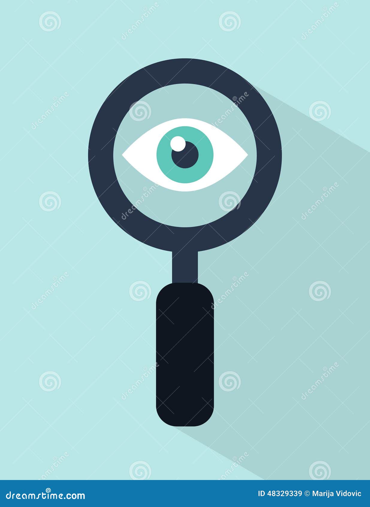 Web Visibility Concept Illustration Stock Vector - Illustration of sign ...