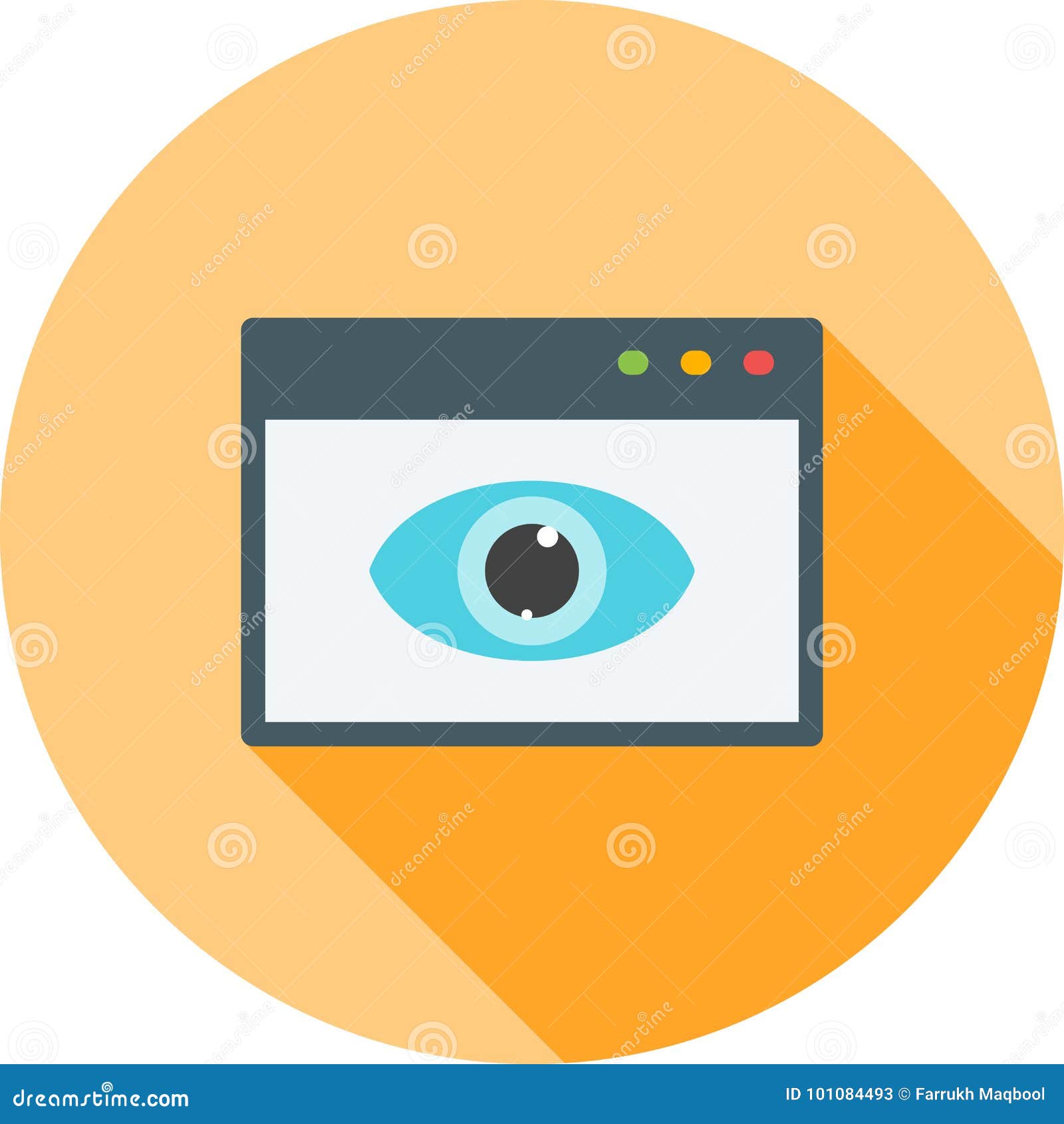 Web Visibility stock vector. Illustration of search - 101084493