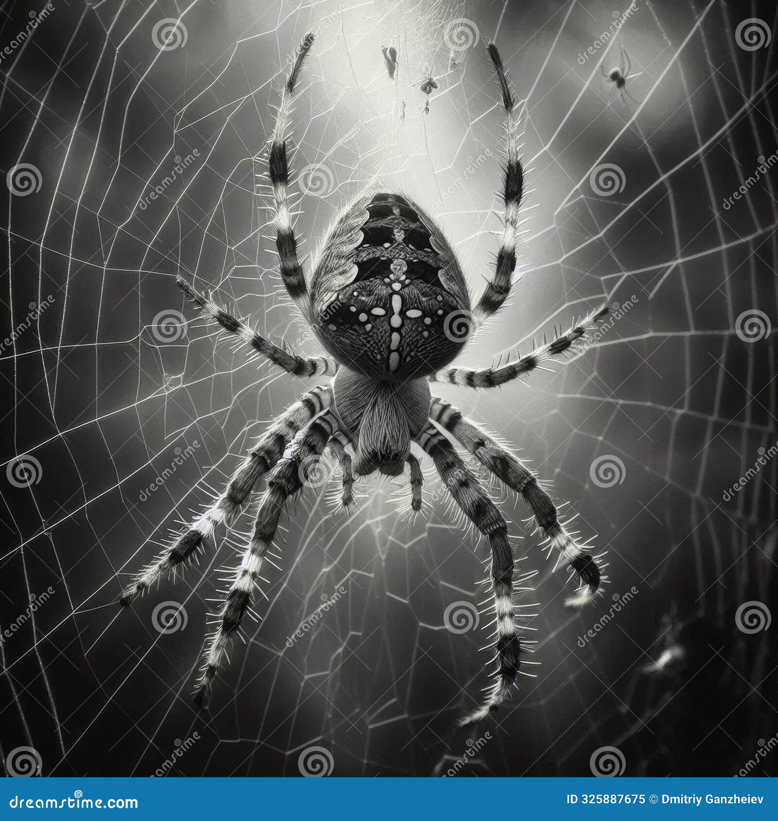 Web Weaver stock illustration. Illustration of detailed - 325887675