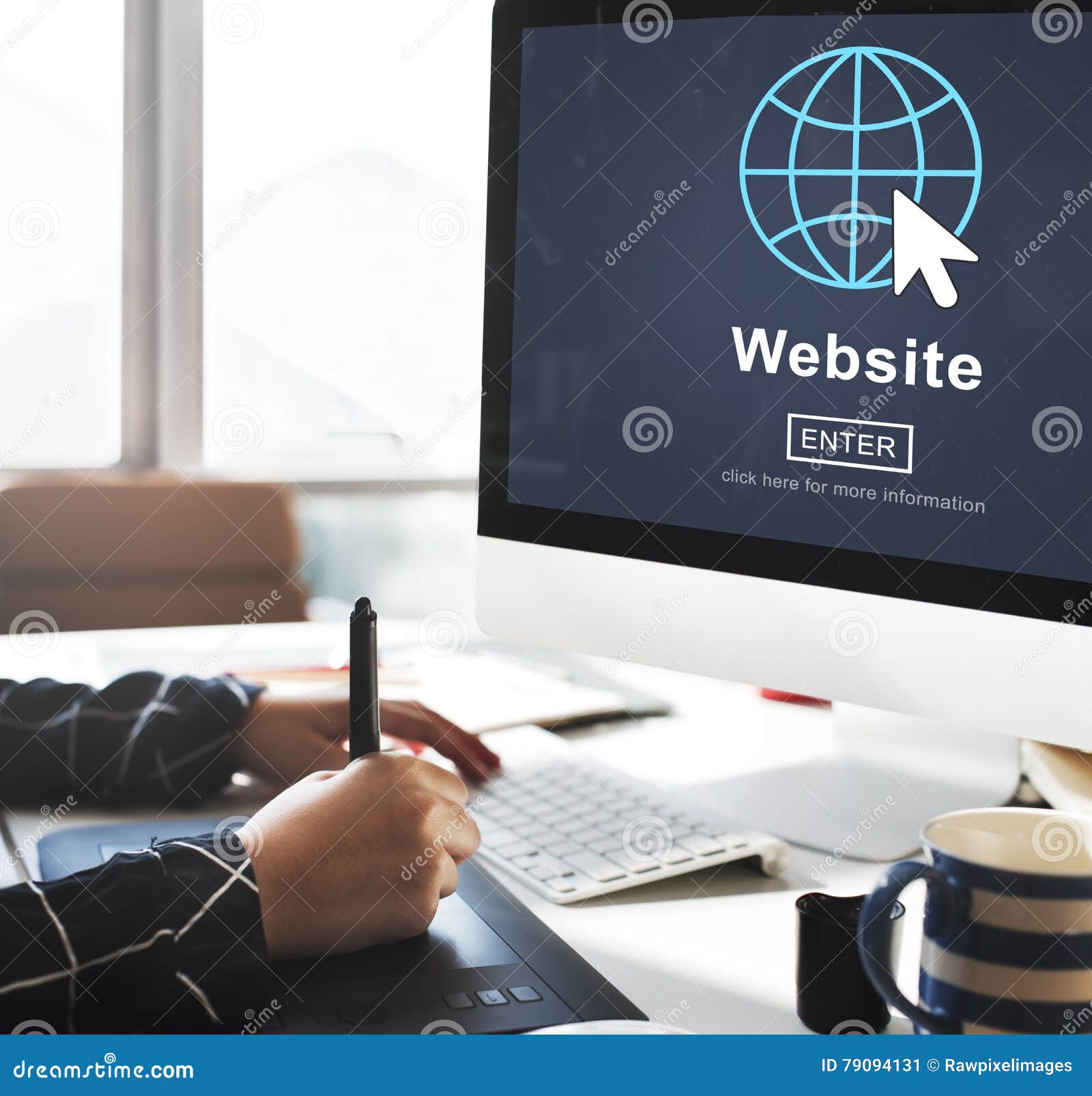 Web Website WWW Browser Internet Networking Concept Stock Image - Image ...