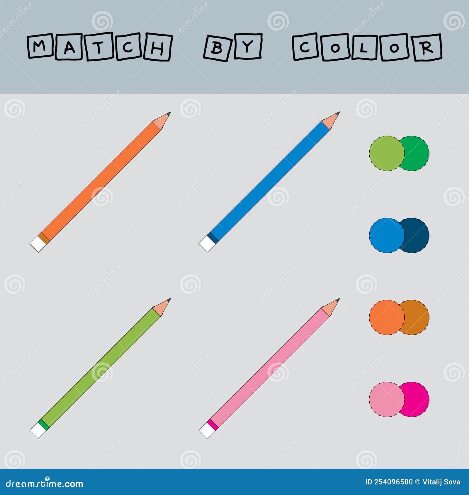 Worksheet vector design, stock illustration. Illustration of attention ...