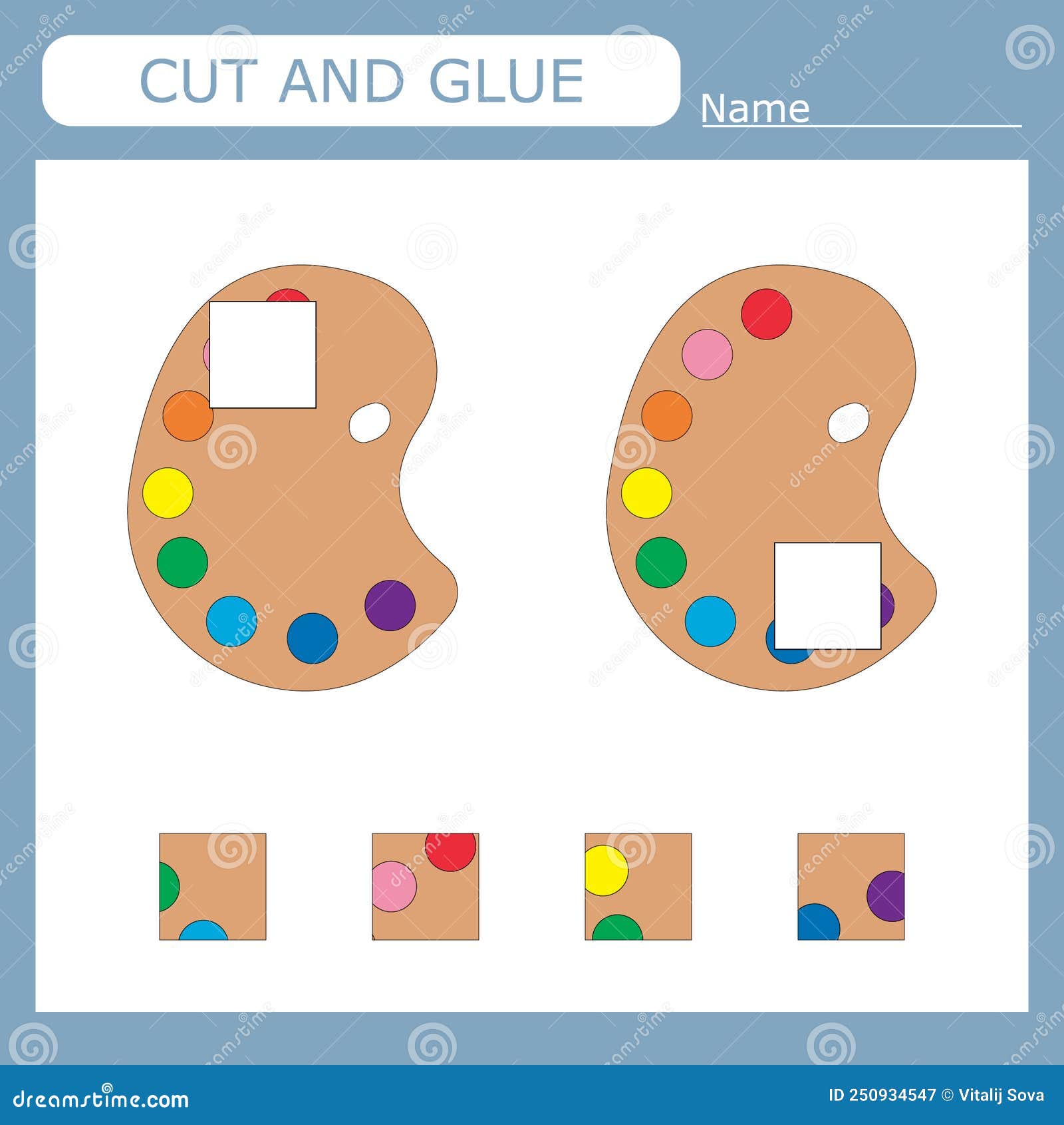 Worksheet vector design stock illustration. Illustration of pattern ...