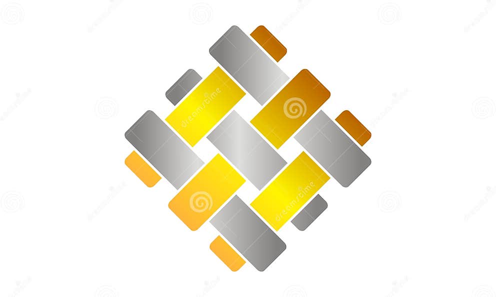 Webbing Logo Design Template Dos Trabalhos De Equipa Ilustração do ...