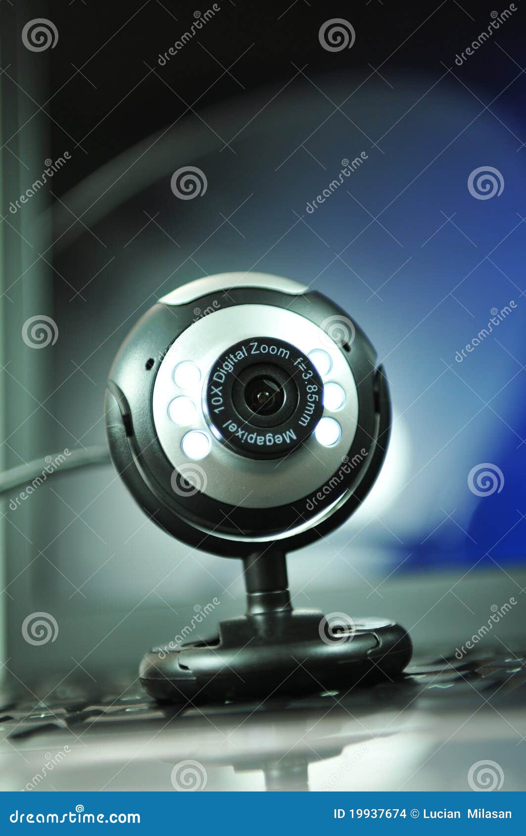 Webcam stock photo. Image of design, screen, electronic - 19937674