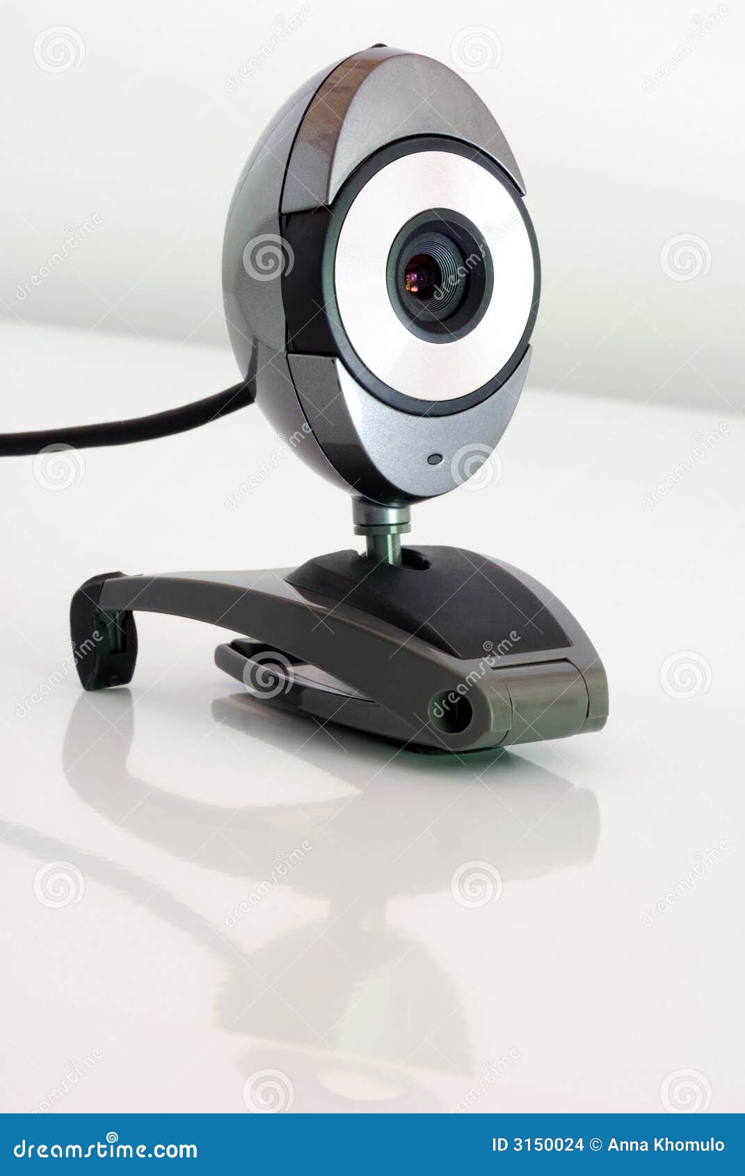 Webcam photo stock. Image du contact, internet, conférence - 3150024