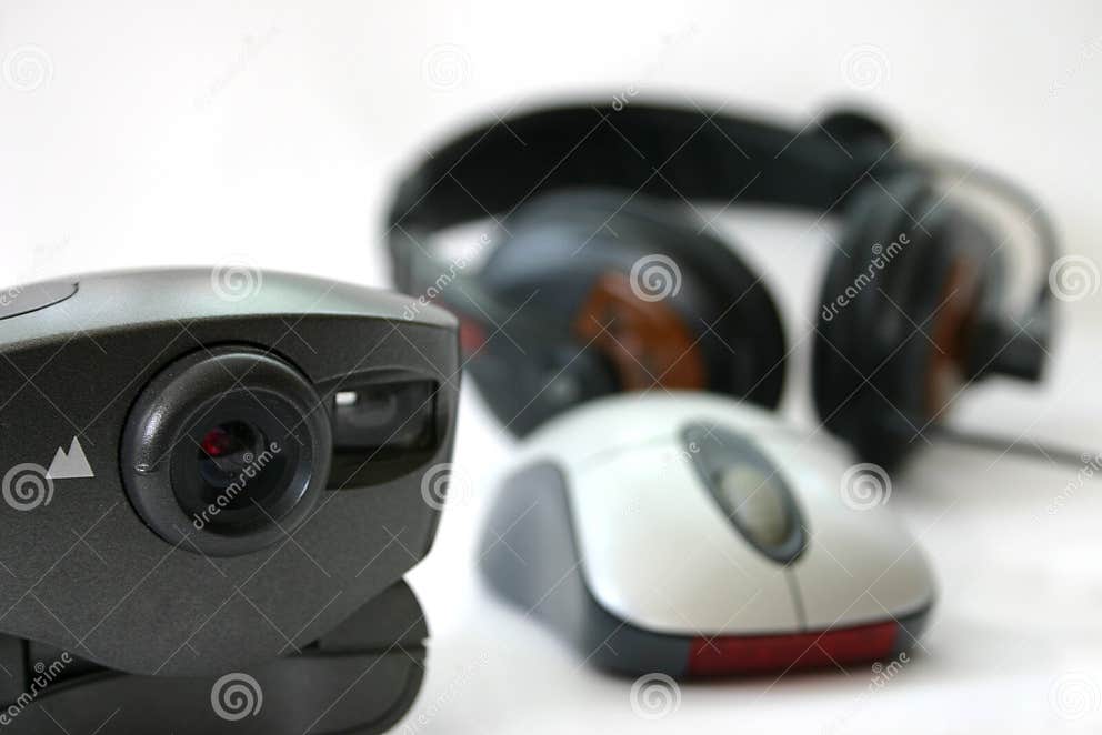 Webcam chat stock image. Image of conference, global, view - 22837