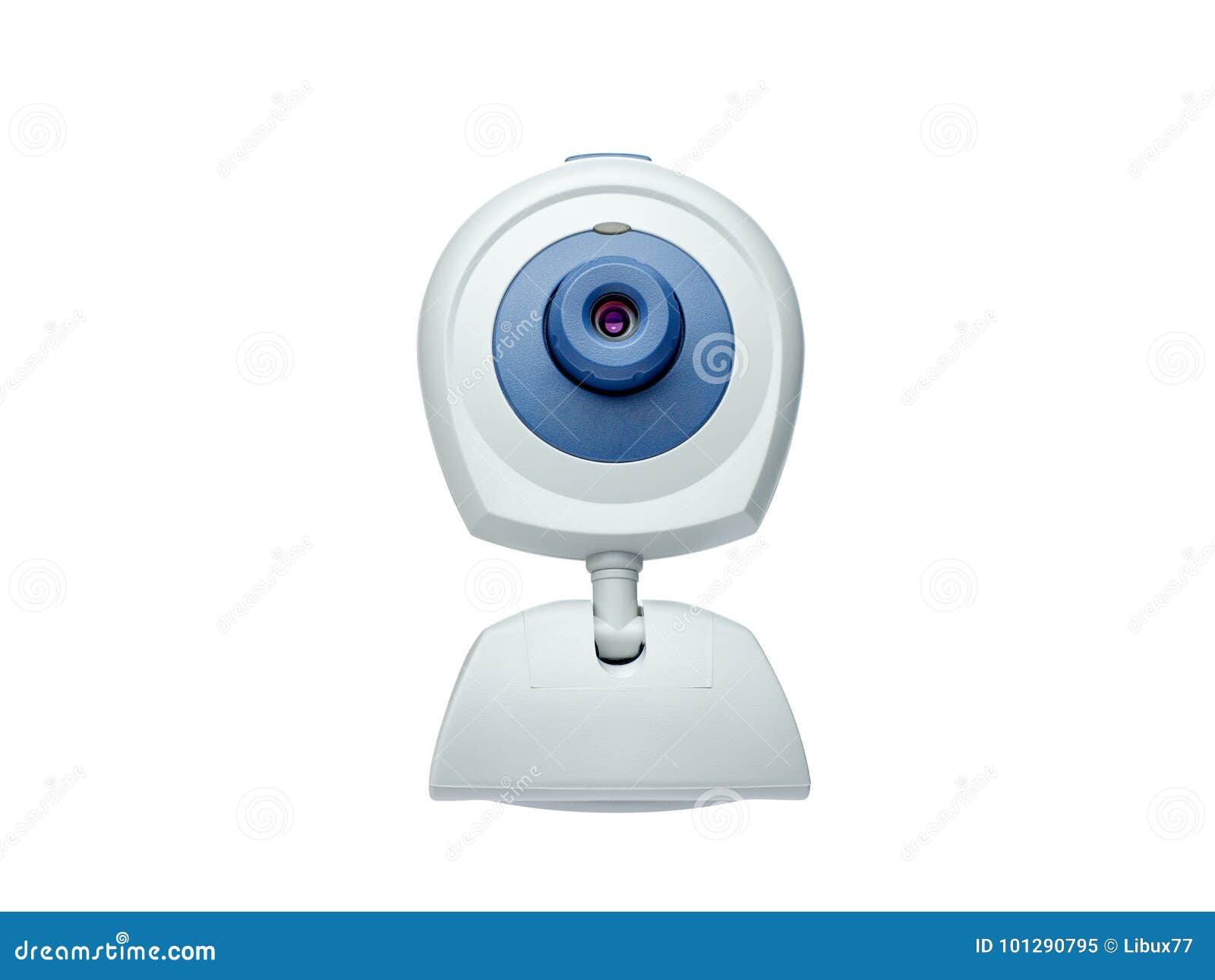 Webcam front view isolated stock image. Image of zoom - 101290795
