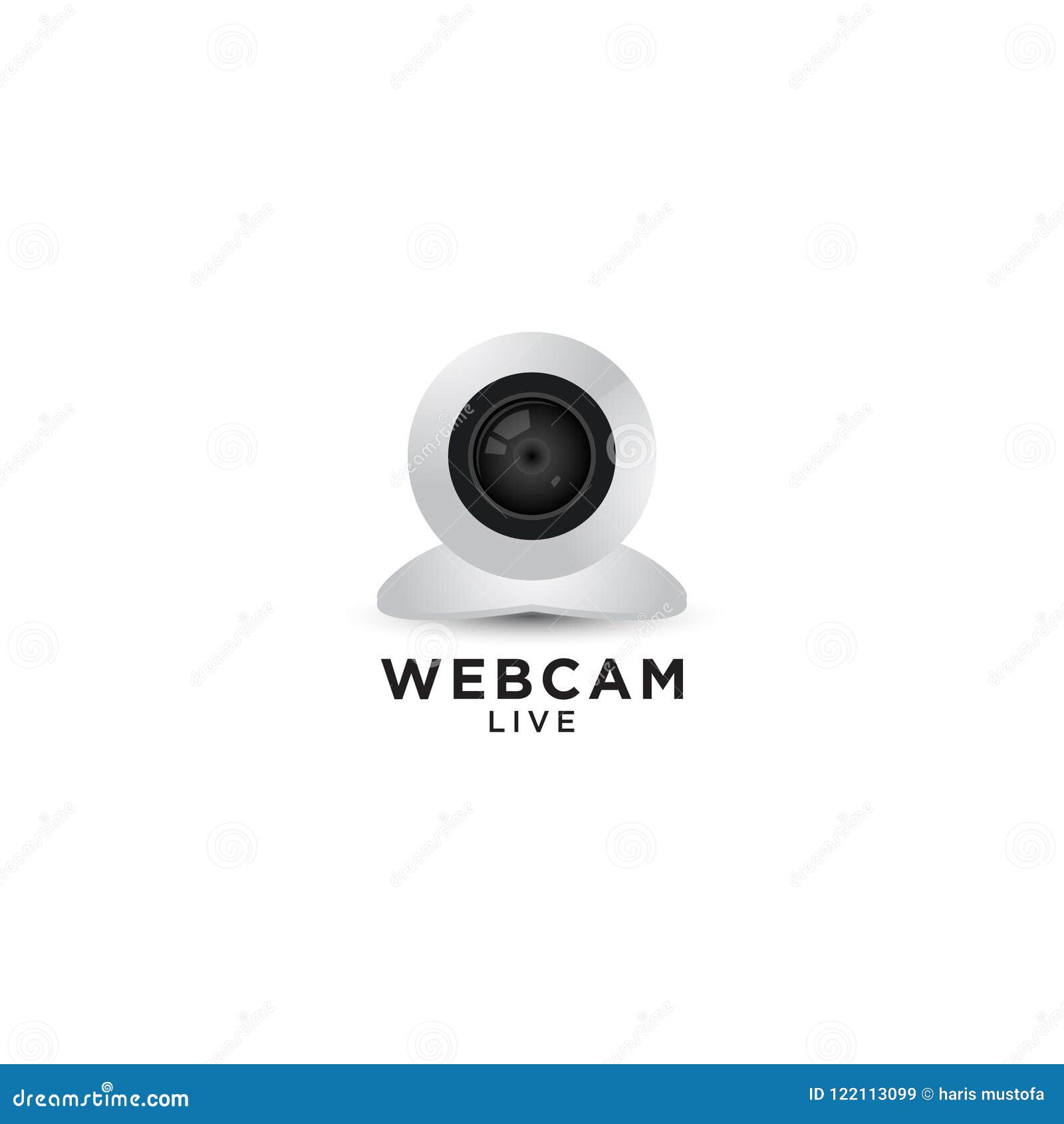 Webcam Graphic Design Template Stock Vector - Illustration of glass ...