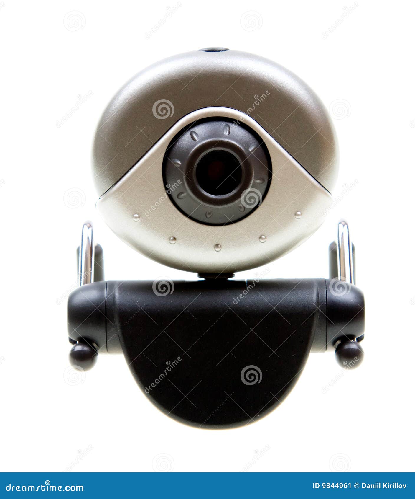 Webcam isolated on white stock image. Image of black, computer - 9844961