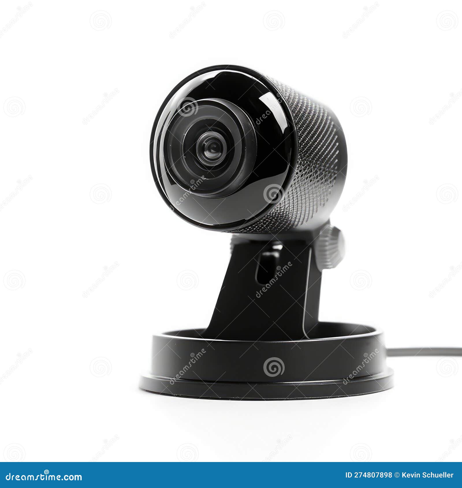 Webcam Isolated on White Background Stock Photo - Image of shelf, white ...