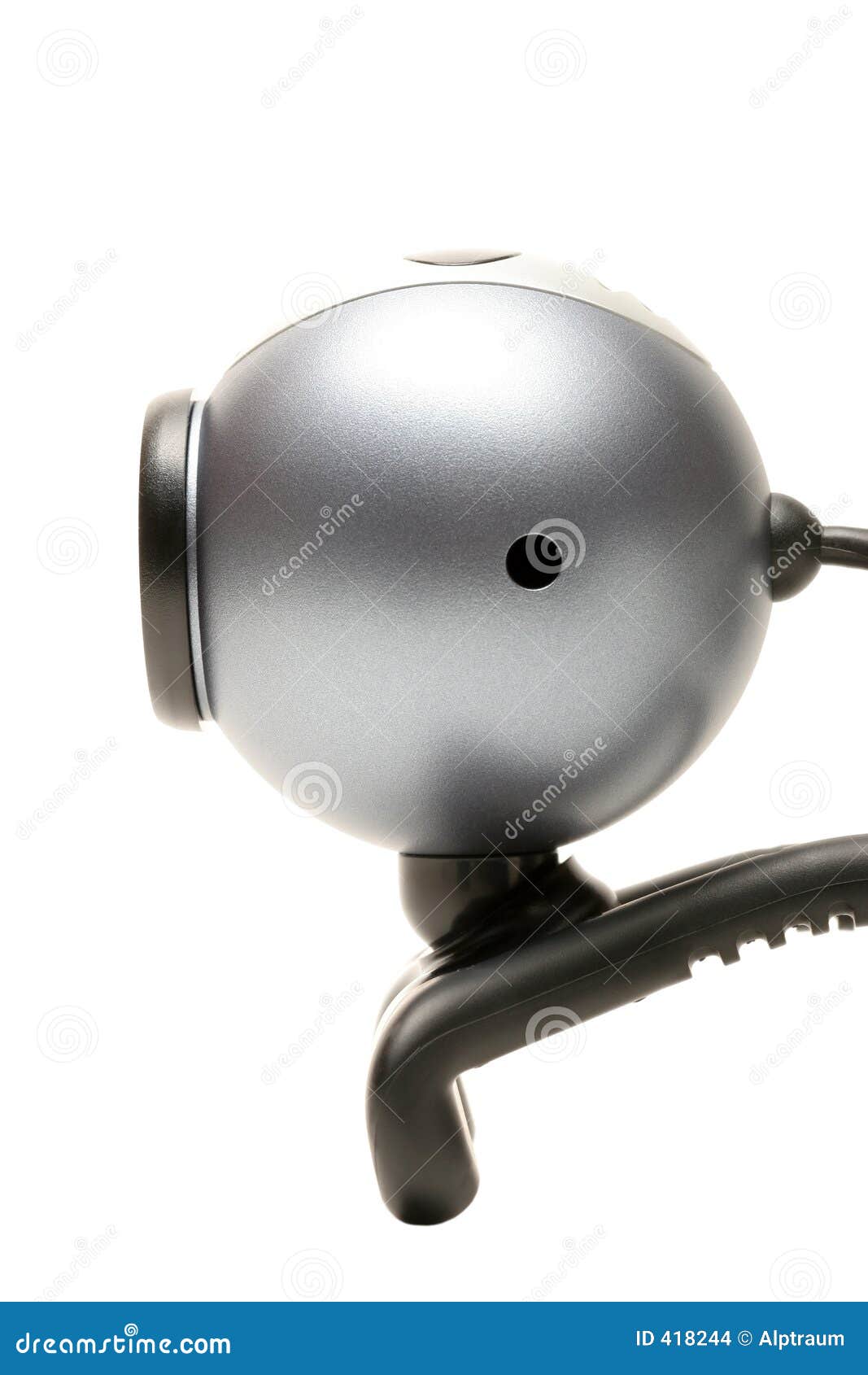 Webcam side view stock photo. Image of camera, electronic - 418244