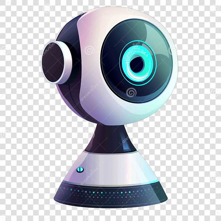 Webcam Transparent Background Realistic Element Stock Illustration ...