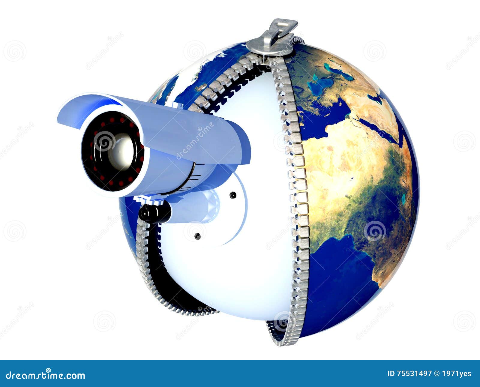 Webcam stock illustration. Illustration of earth, design - 75531497